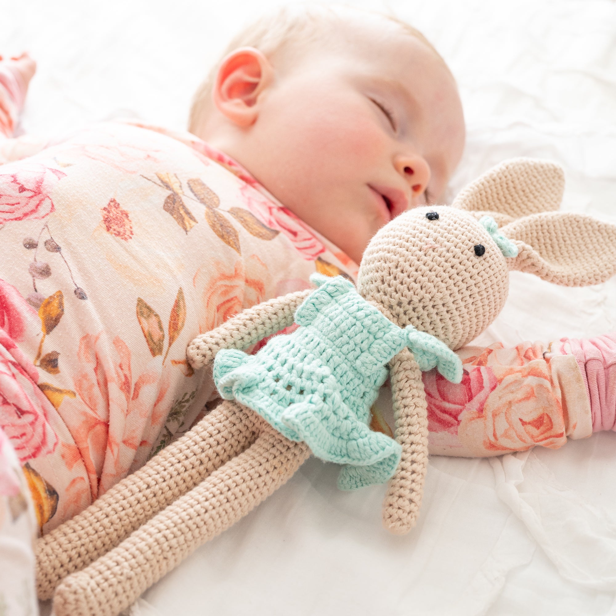 Crochet Bunny Doll– Pink Ever After